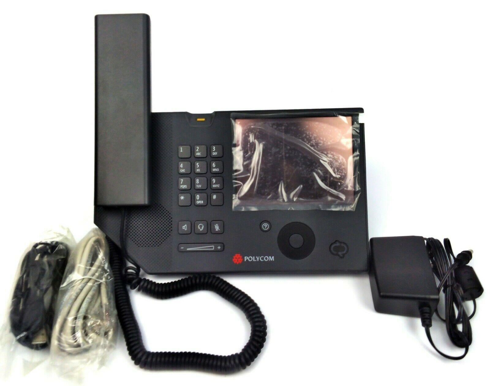 Polycom Cx700 Ip Voip Touch Screen Business Office Desk Phone D2200314