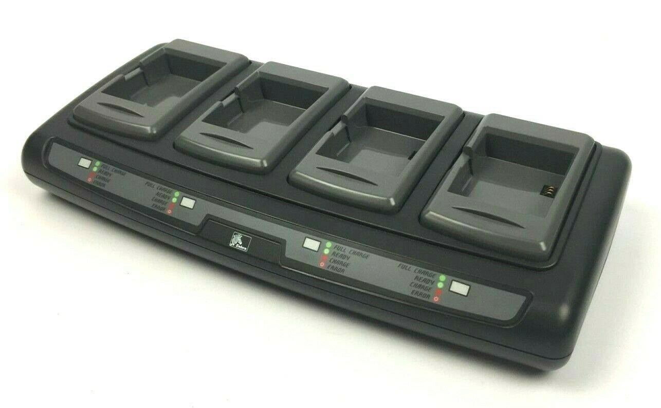 Zebra EM Series Thermal Printers Quad 4-Dock 8.4V 0.8A Battery Charger ...