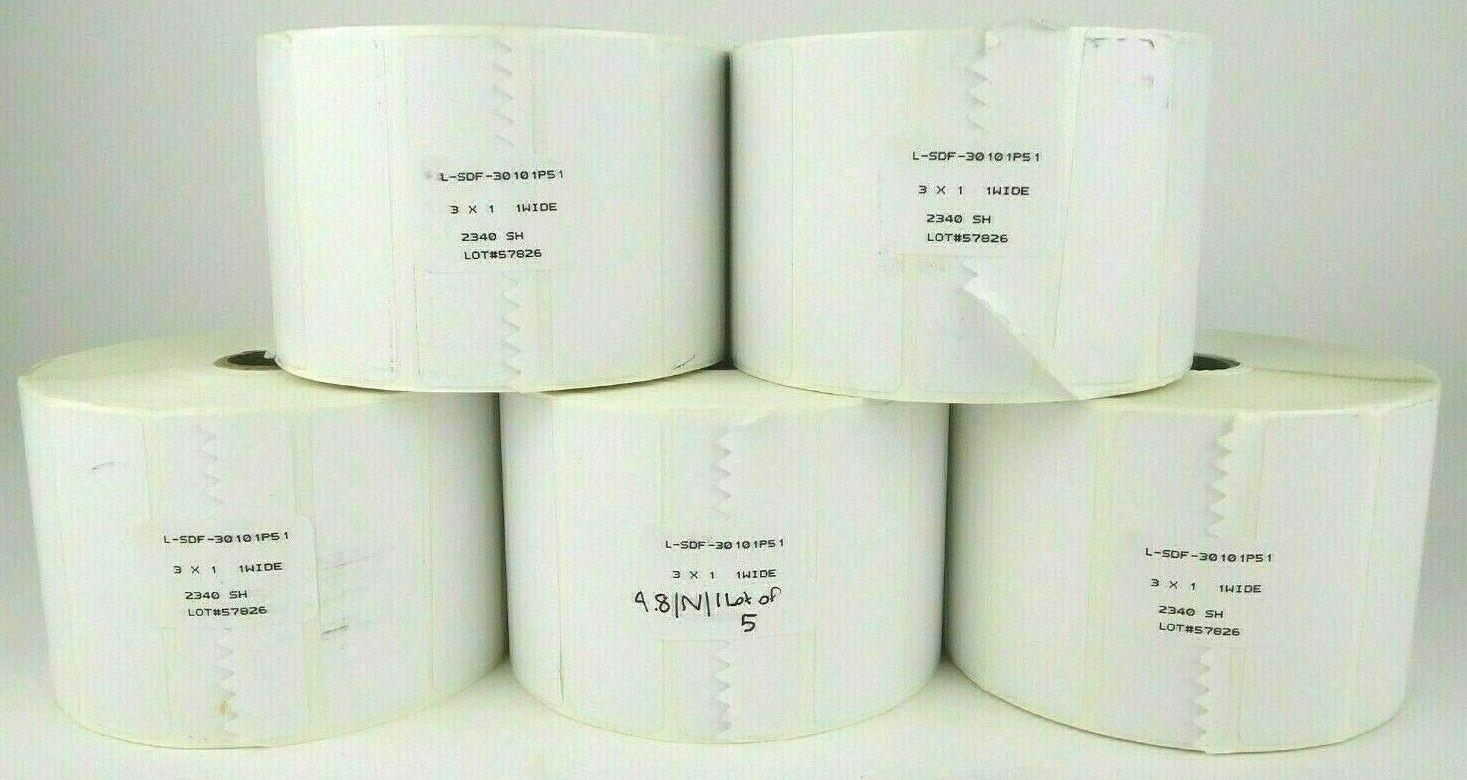 Freezer Grade Adhesive 3" x 1" Direct Thermal Labels L-SDF-30101P51 ...
