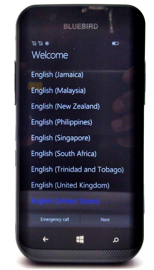 Bluebird EF500-W4LF Mobile Computer Windows 10 Handheld Rugged with 13 ...