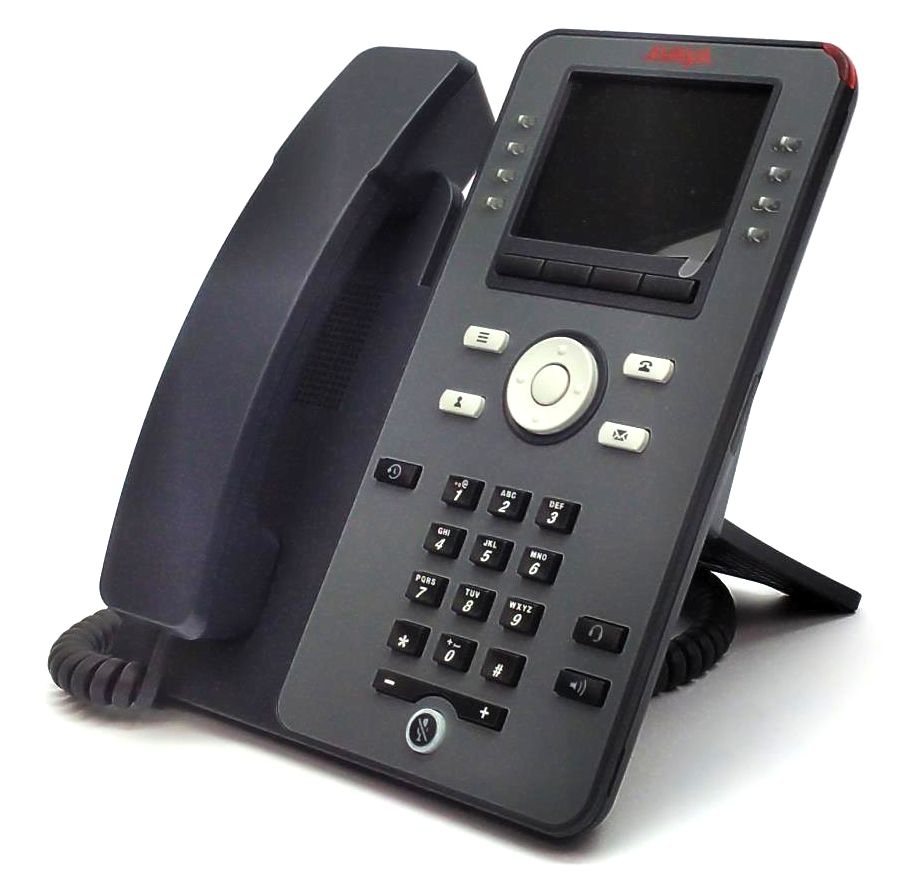 Avaya J179 Self-Labeling 24-Key Color Ethernet Gigabit VoIP Telephone ...