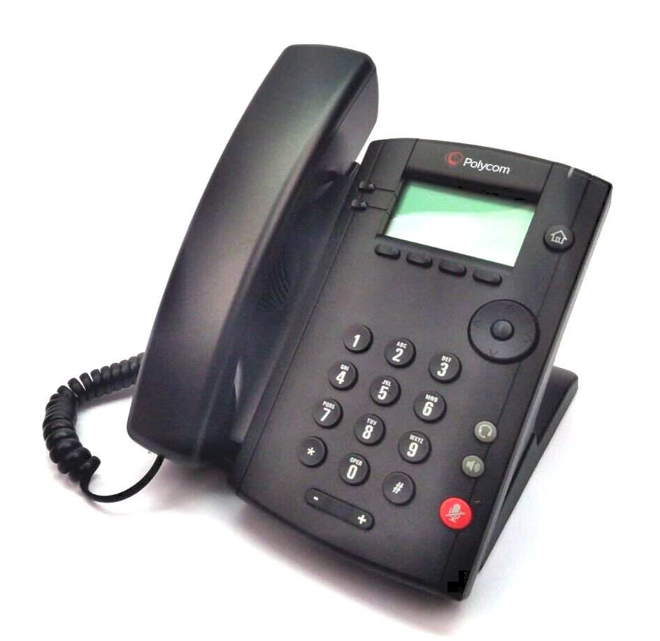 Polycom VVX 101 Desktop Wall Mountable IP SIP POE Media Phone 2200-402 ...
