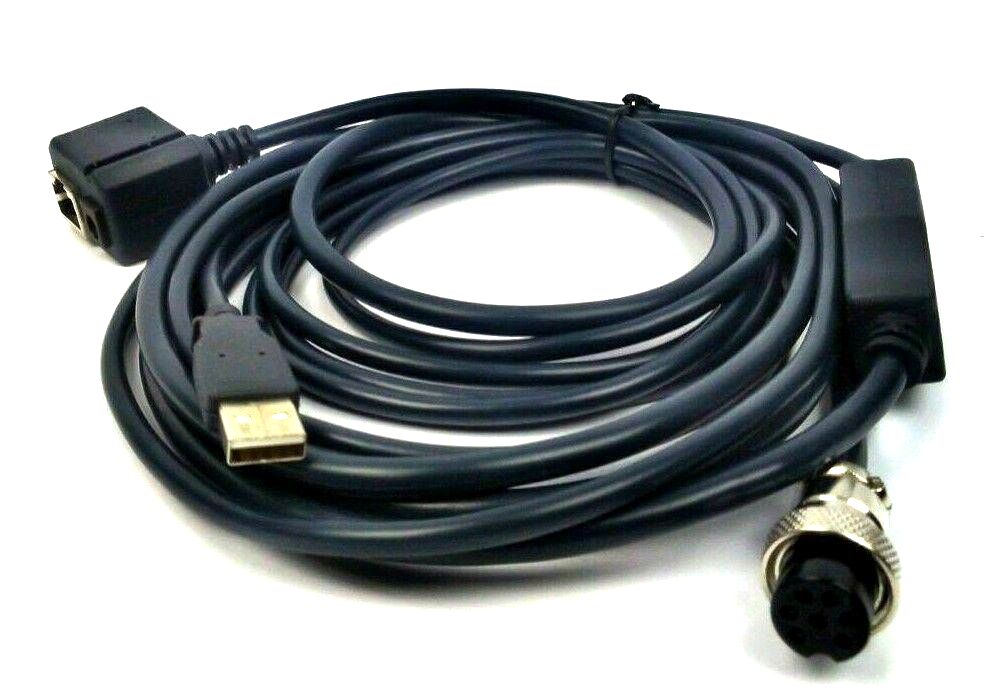 Verifone MX850 Standard USB to RJ10 Cable 10-Feet Genuine OEM 29013-04 ...