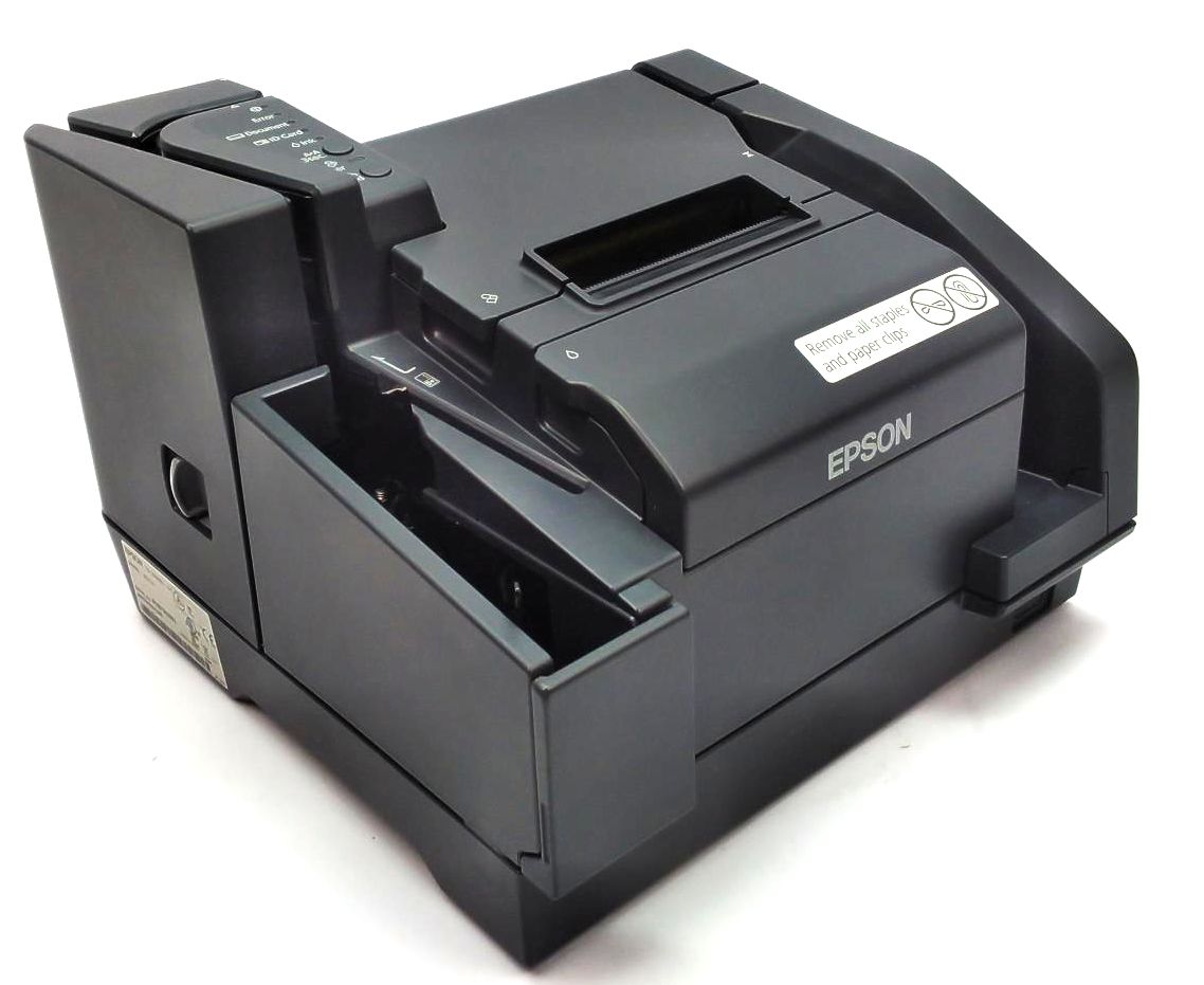 Epson TM-S900MJ-131 Thermal Receipt Printer 2-Side Cheque Scanner 3-in ...