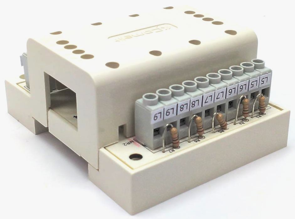 Comelit 9 Output Line Concentrator 4834/9 for Simplebus Video System ...