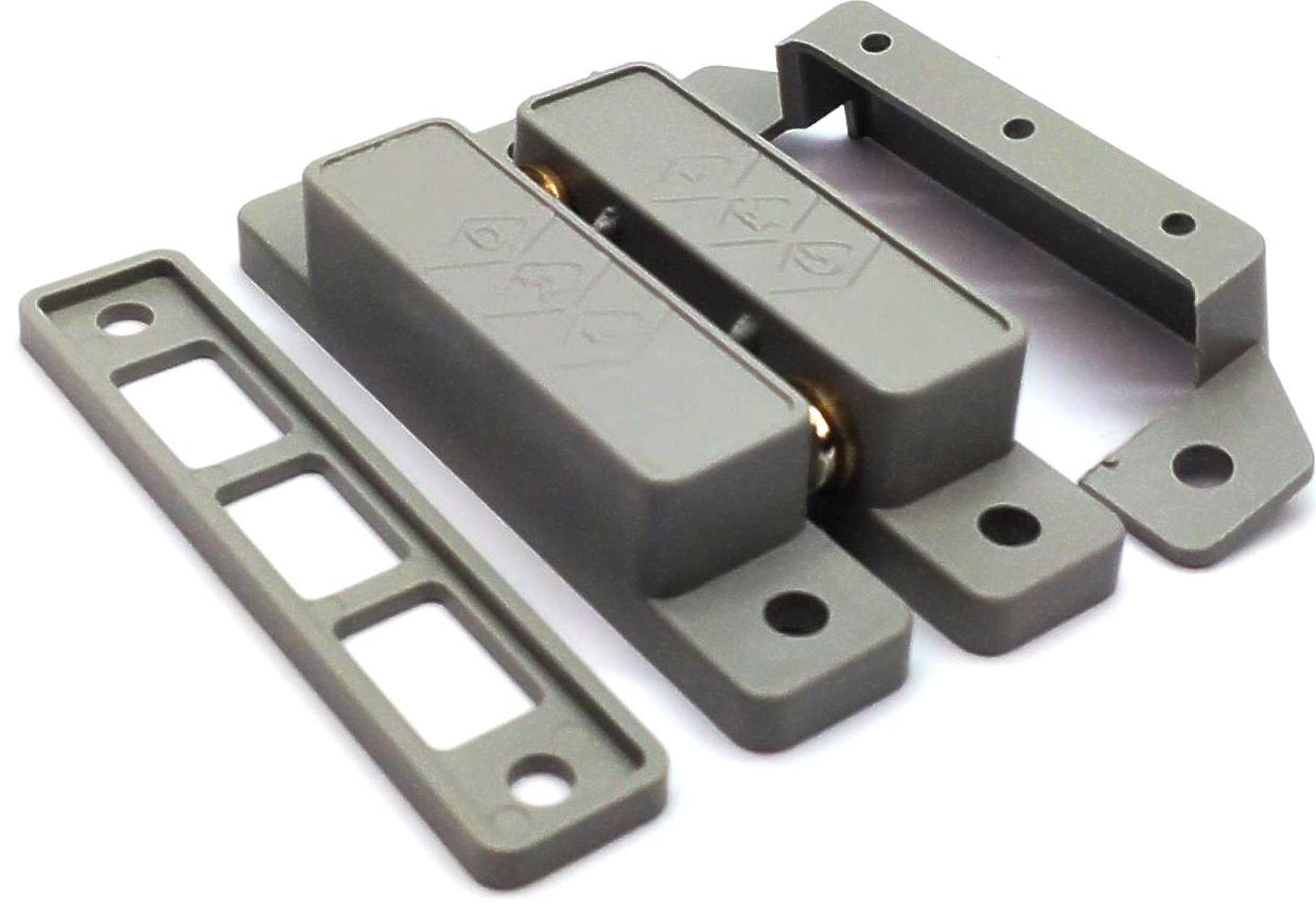 GRI 29AWG Surface Mount Magnetic Reed Switch Set 1-1/2"W Gap 10W 160VD ...