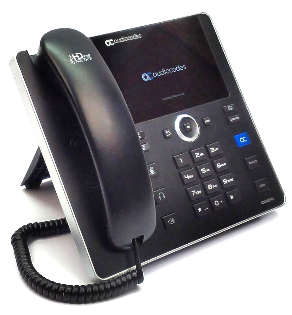 AudioCodes C455HD IP Phone Business Microsoft Teams Desktop Wi-Fi GGWV ...