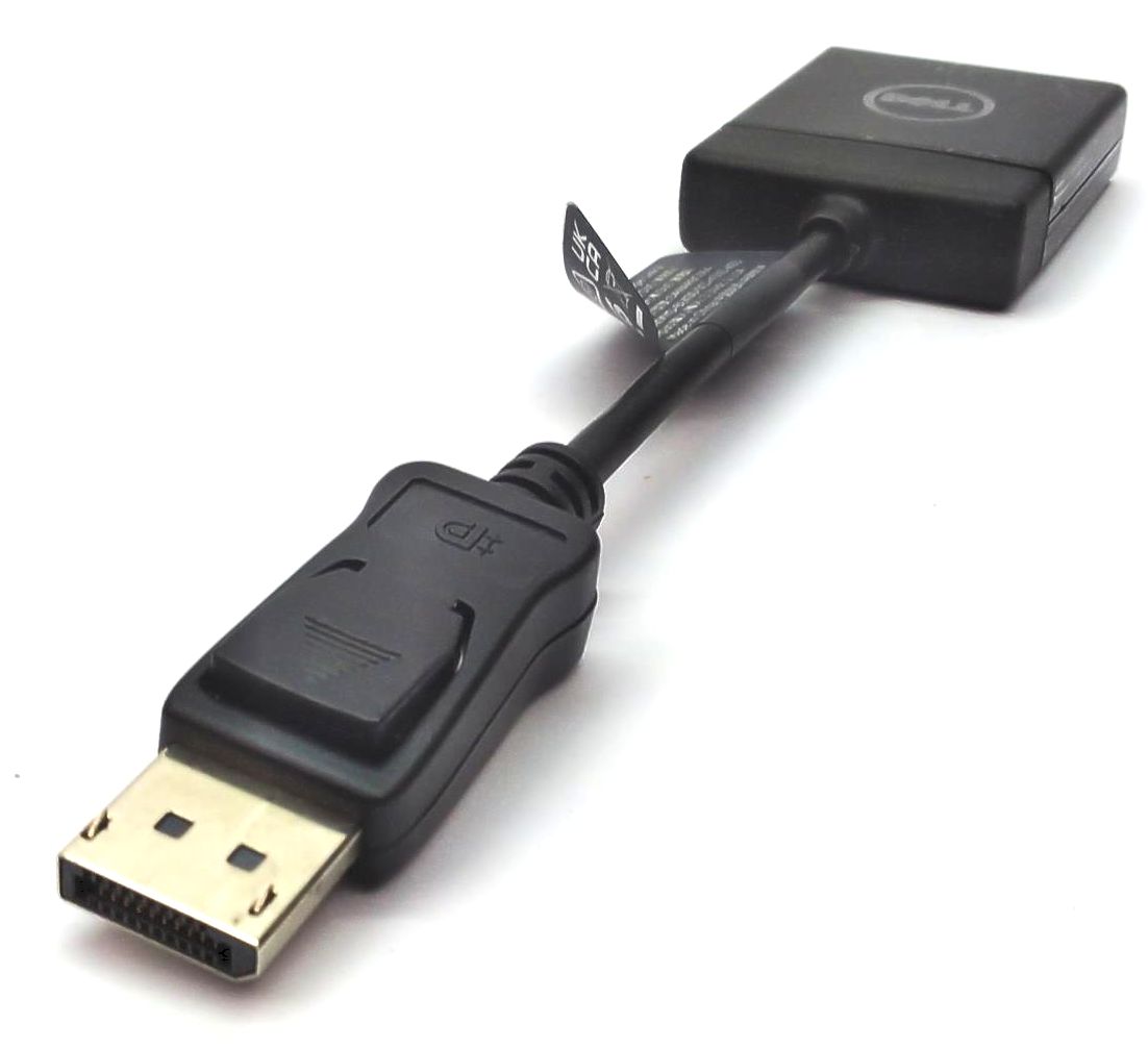 Dell DisplayPort to DVI Single Link Cable 7" Genuine OEM DANARBC084 ...