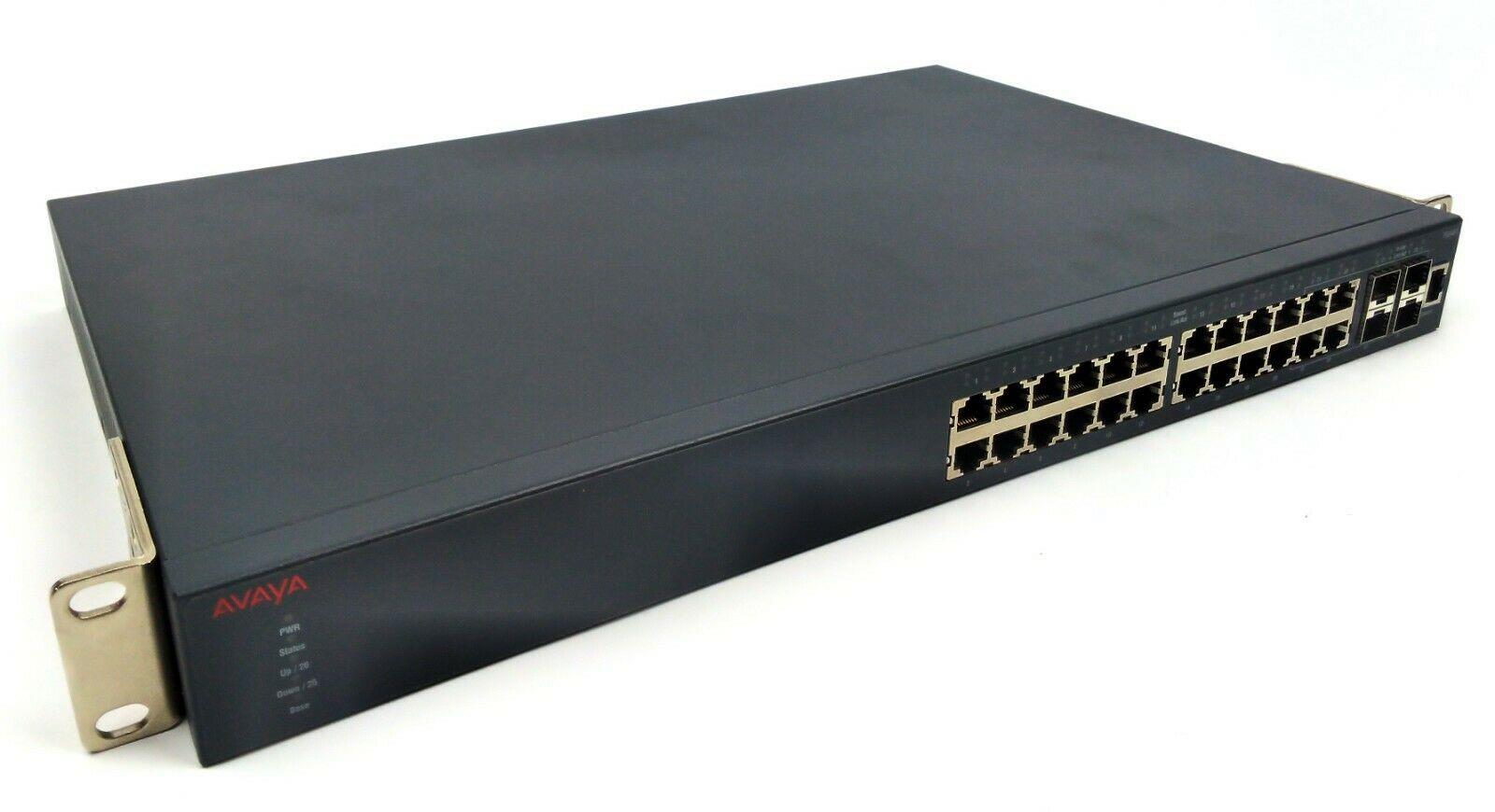Avaya 24-Port Gigabit Ethernet Layer 3 Routing Switch 3524GT – TLZ ...
